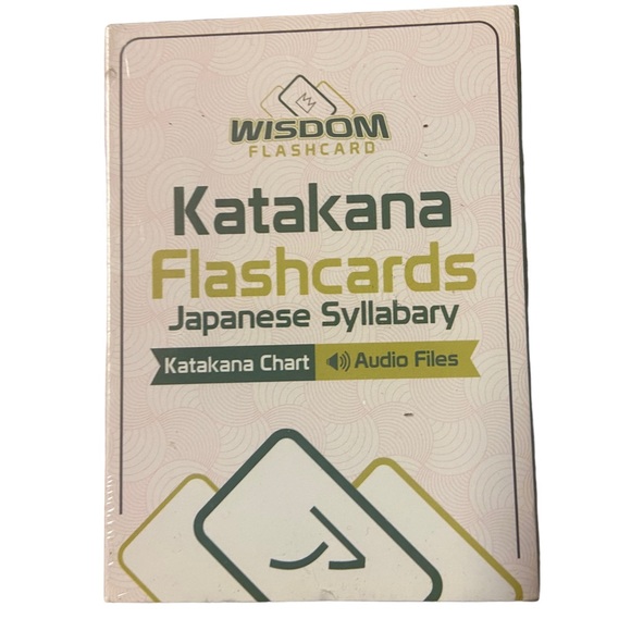 wonder. | Toys | Nwt Katakana Japanese Wisdom Language Syllabary ...